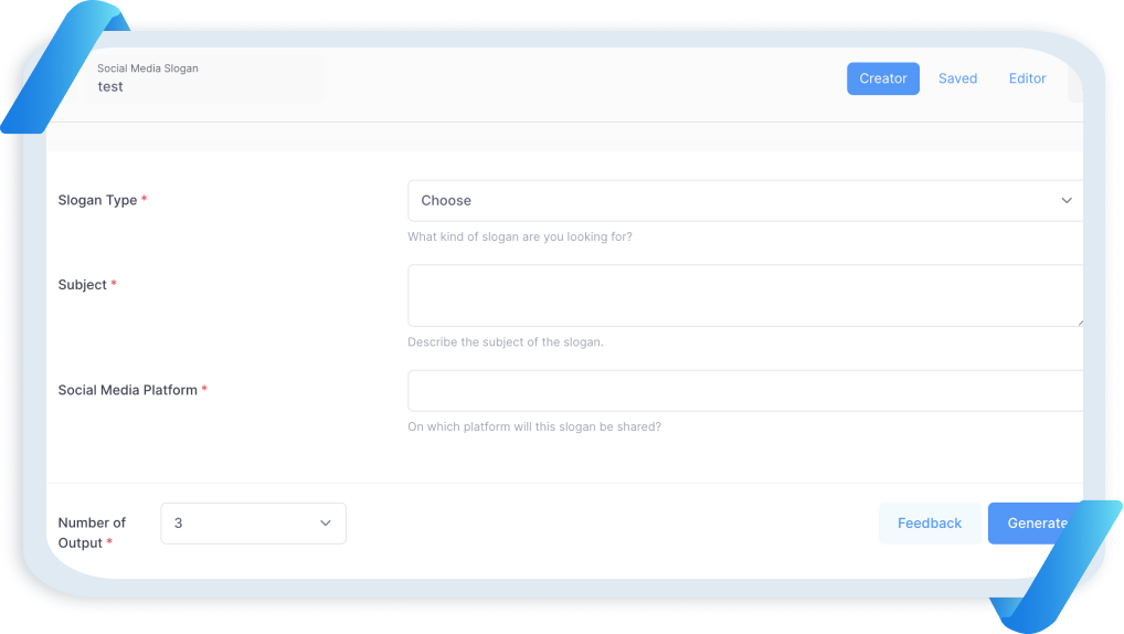 How To Create Social Media Slogan With Arconar? | Academy | Arconar